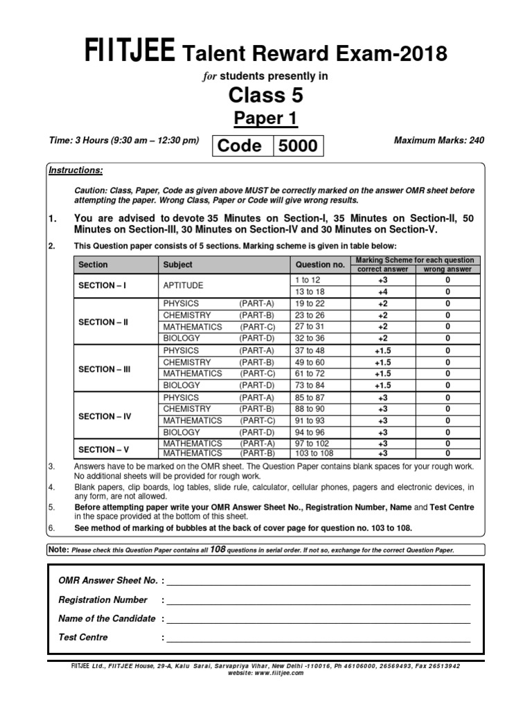 6001 - 5 - FTRE Answer Key | PDF | Comet | Atmosphere Of Earth