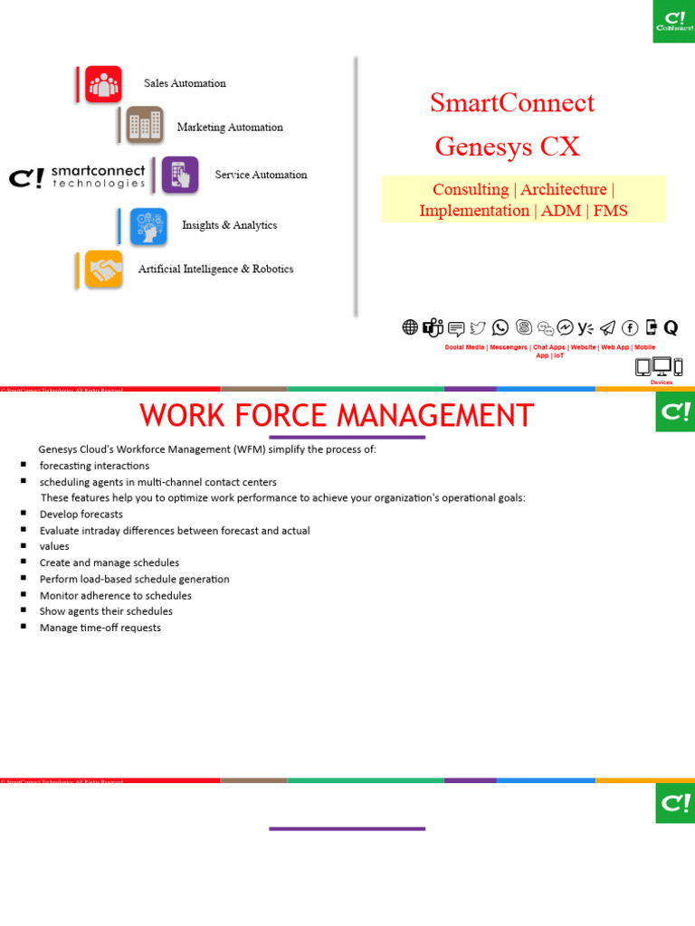 Genesys Cloud Workforce Management Guide | PDF | Automation | Mobile App