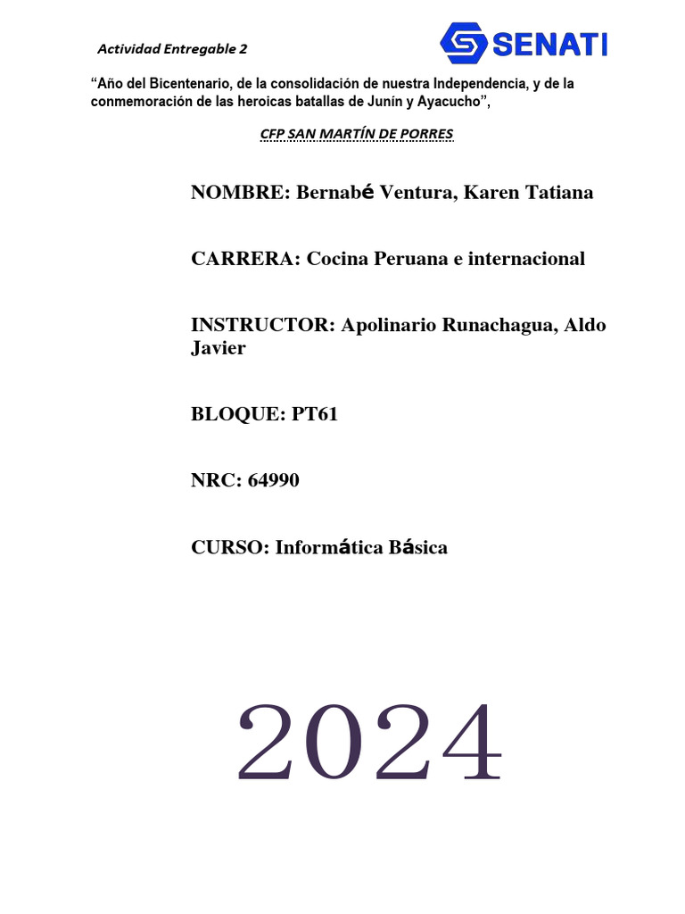 ACTIVIDAD Entregable 02 | PDF