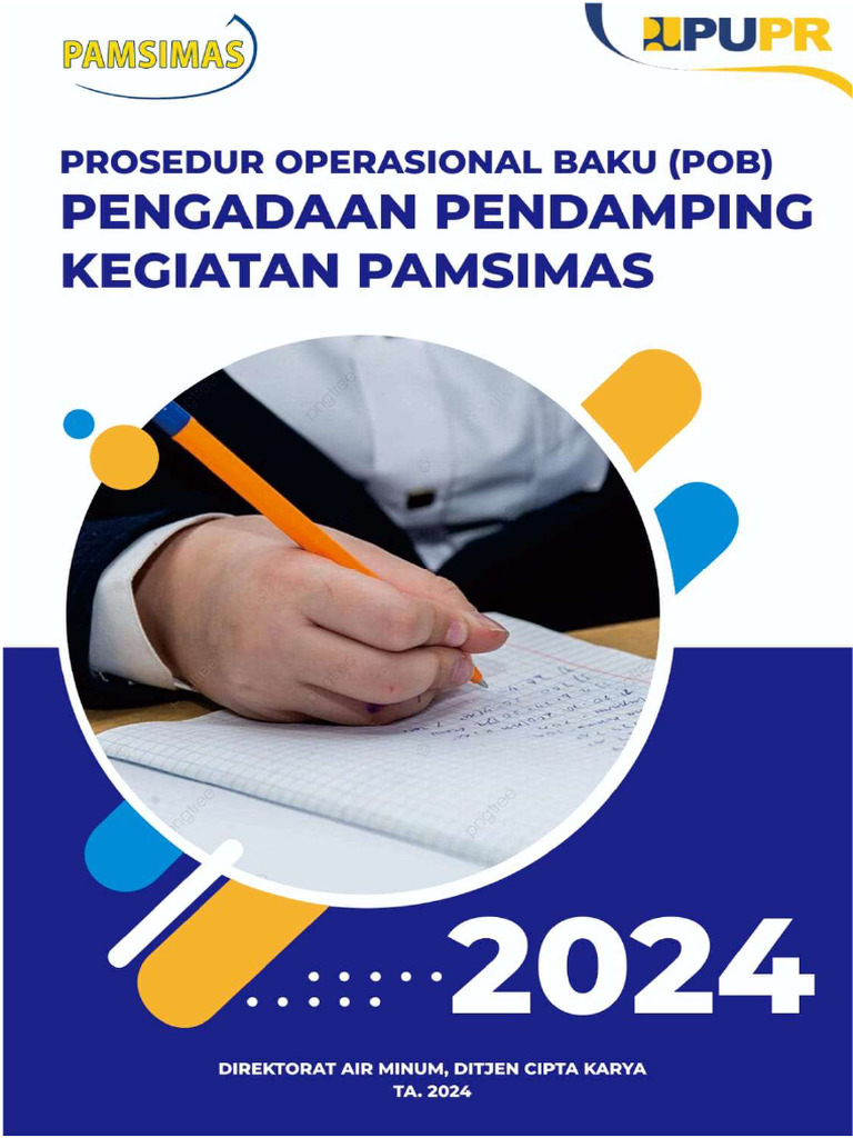 Pob Pengadaan Pendamping Pamsimas 2024 | PDF | Teknologi & Rekayasa