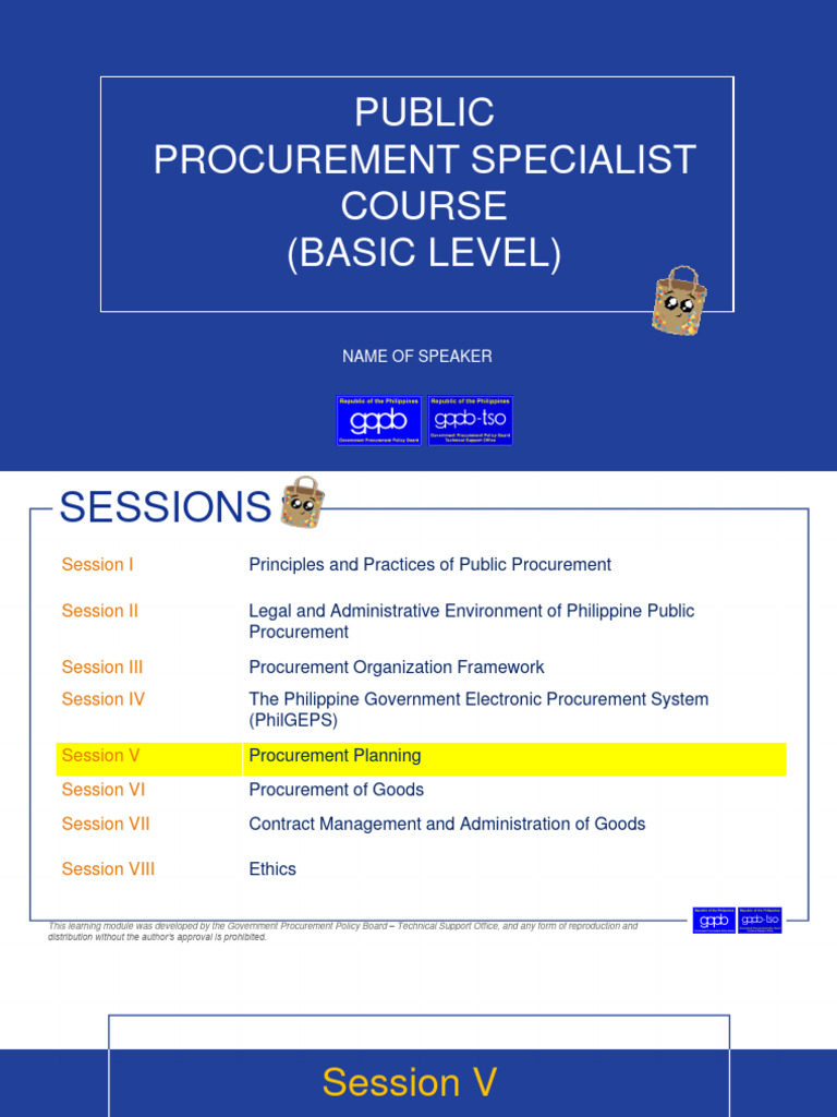 Procurement Planning Module | Download Free PDF | Procurement | Specification (Technical Standard)