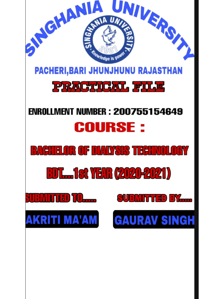 practical file | PDF