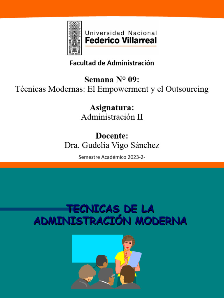 SEMANA 09 | Descargar gratis PDF | Outsourcing | Business