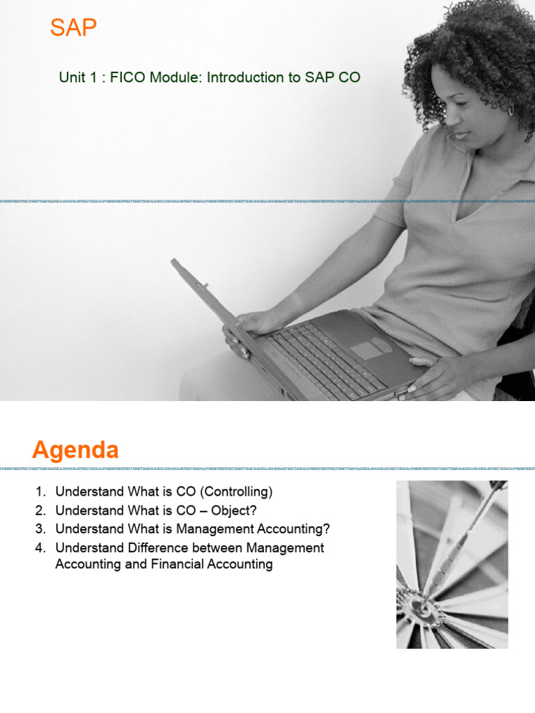 Introduction To SAP CO UNIT1 | PDF | Management Accounting | Accounting