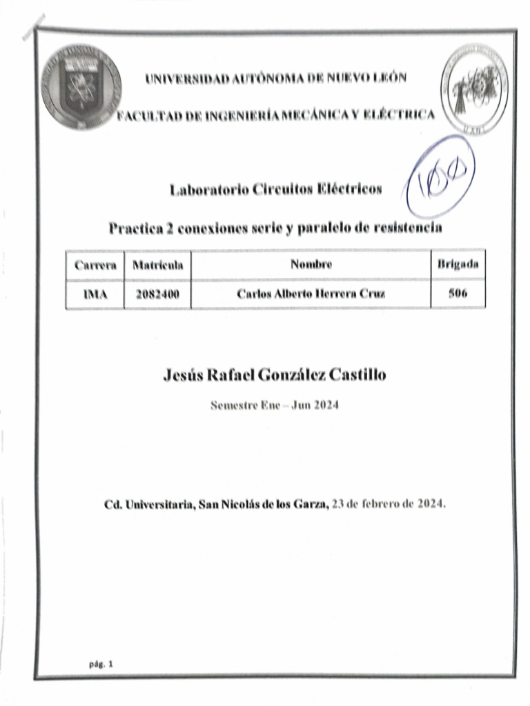 Prácticas Lab Circuitos | PDF