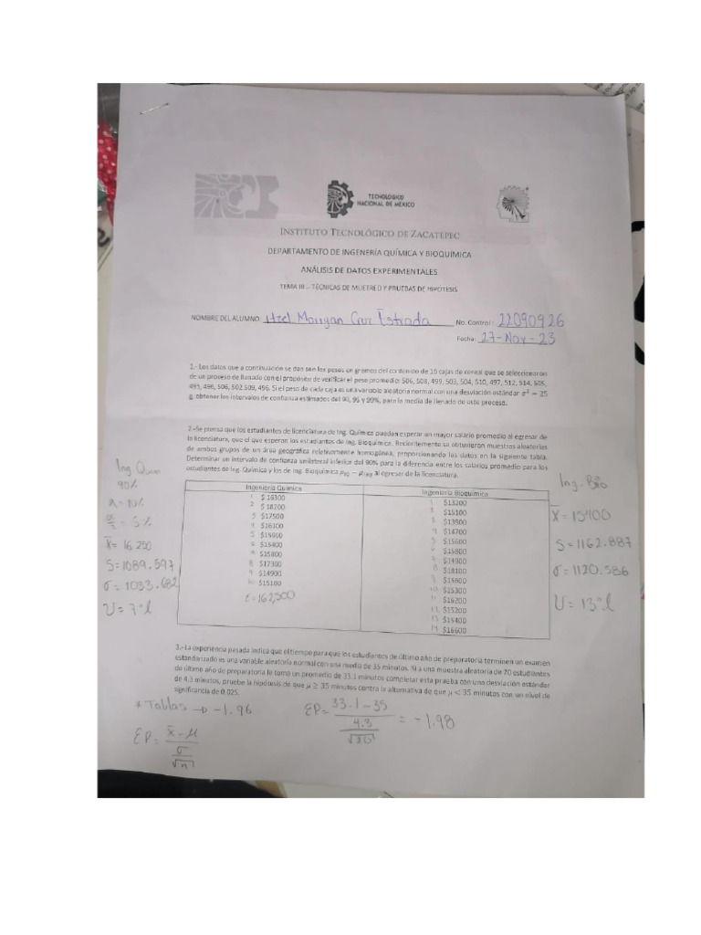 Exam Tema4 Analisis | PDF