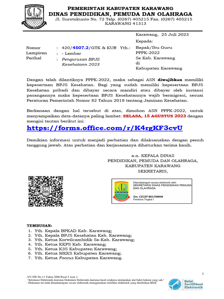 2023-07-25 BC Usulan Bpjs Kesehatan - Sign | PDF