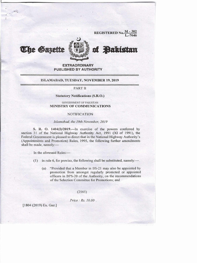 Appointement-nad-Promotion-Rules-1995 | PDF | Governance | Justice