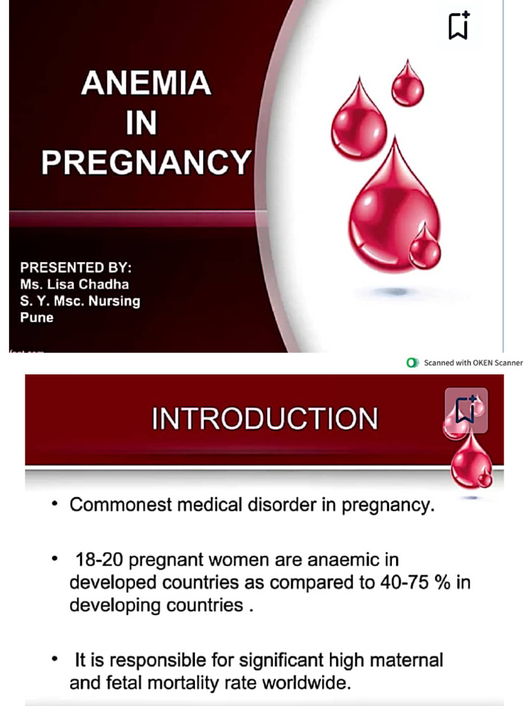 Anaemia in Female | PDF