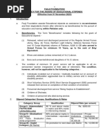 Fauji Foundation Stipend Application Form | PDF