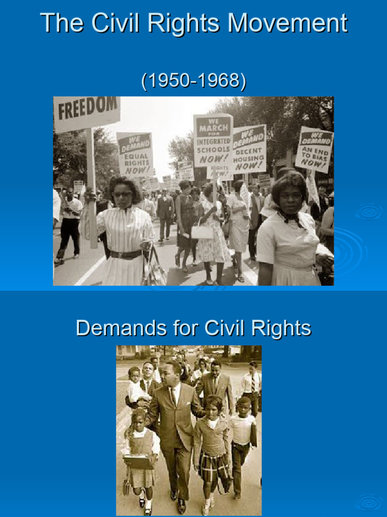 Civil Rights | PDF | Brown V. Board Of Education | Rosa Parks