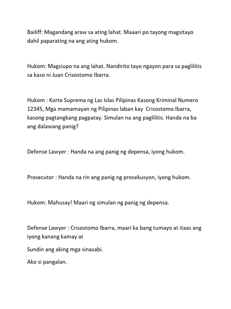 Bailiff - Magandang Araw Sa Ating Lahat | PDF Bailiff - Magandang Araw Sa Ating Lahat | PDF