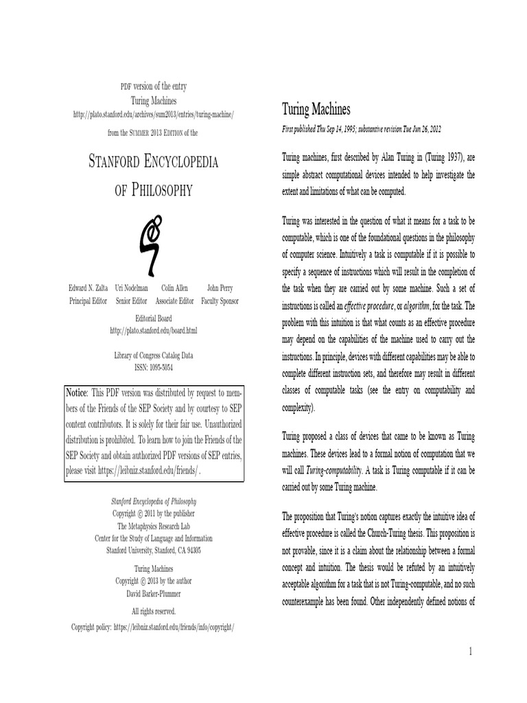 Turing-Machine A4 | Download Free PDF | Computability Theory | Formalism (Deductive)