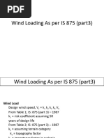 IS 875 Part 3: Wind Load Code Overview | PDF | Wound | Wind Speed