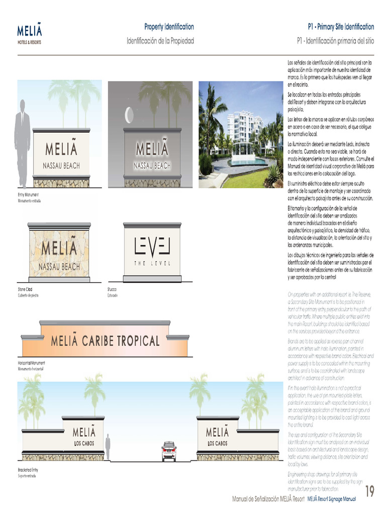 Resort monument signage | PDF