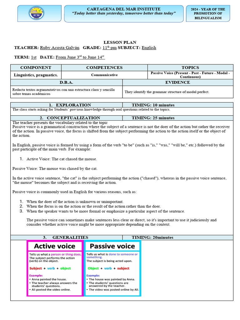 11° - June 3rd To June 14th | PDF | Verb | English Language