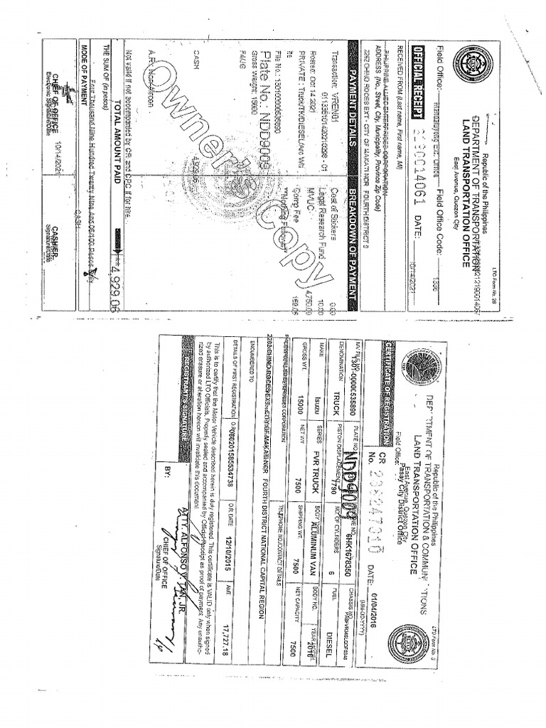 Or CR - NDD 9009 | PDF