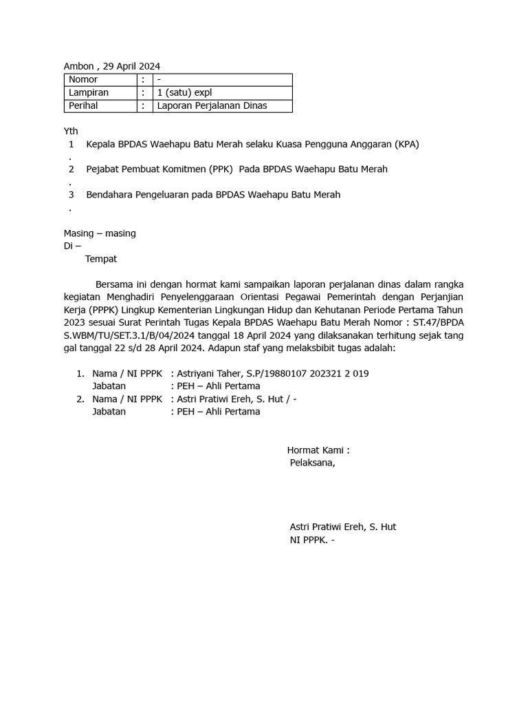 Laporan Pelatihan Penilaian Bibit Hutan | PDF