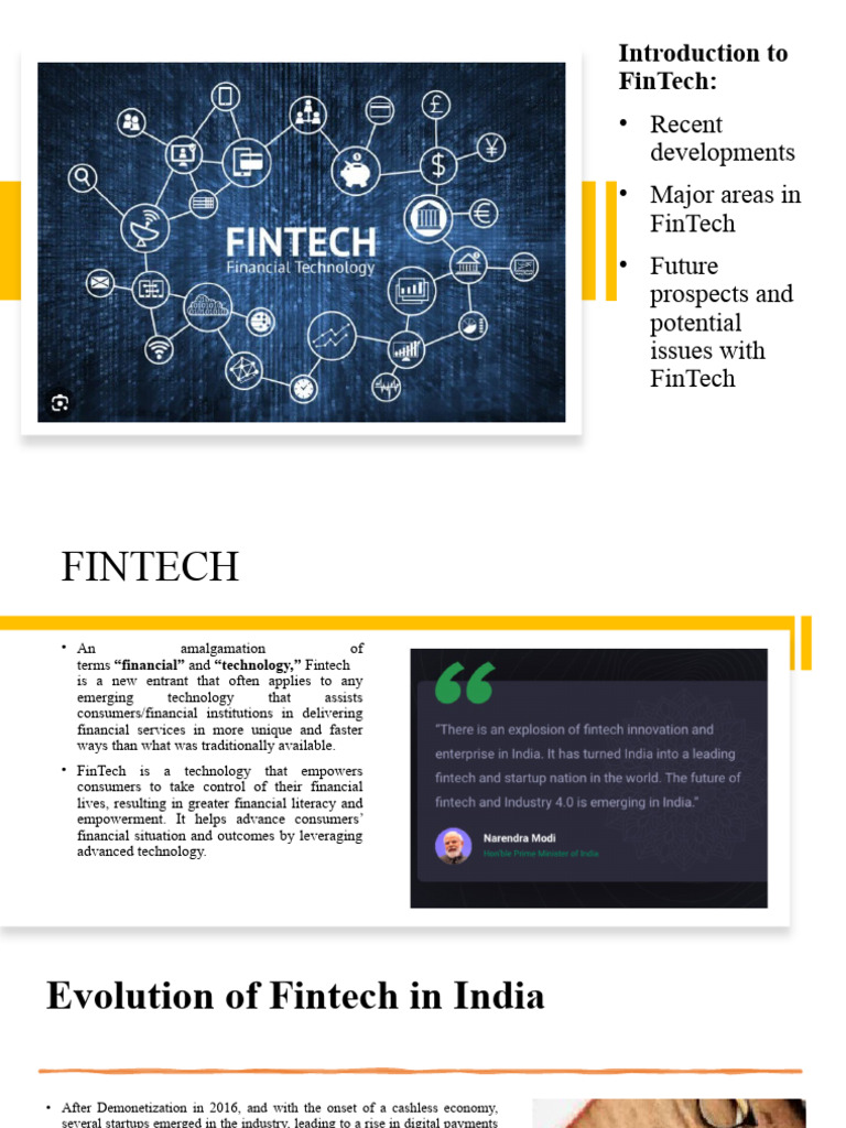 Fintech Unit 1 | PDF | Banking Technology | Banking