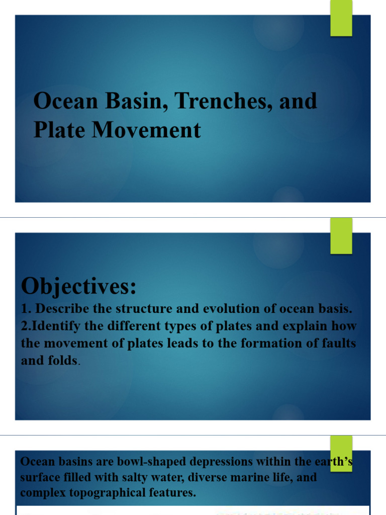 Ocean Basin, Trenches, and Plate Movement (Final Presentation) pt.2 ...