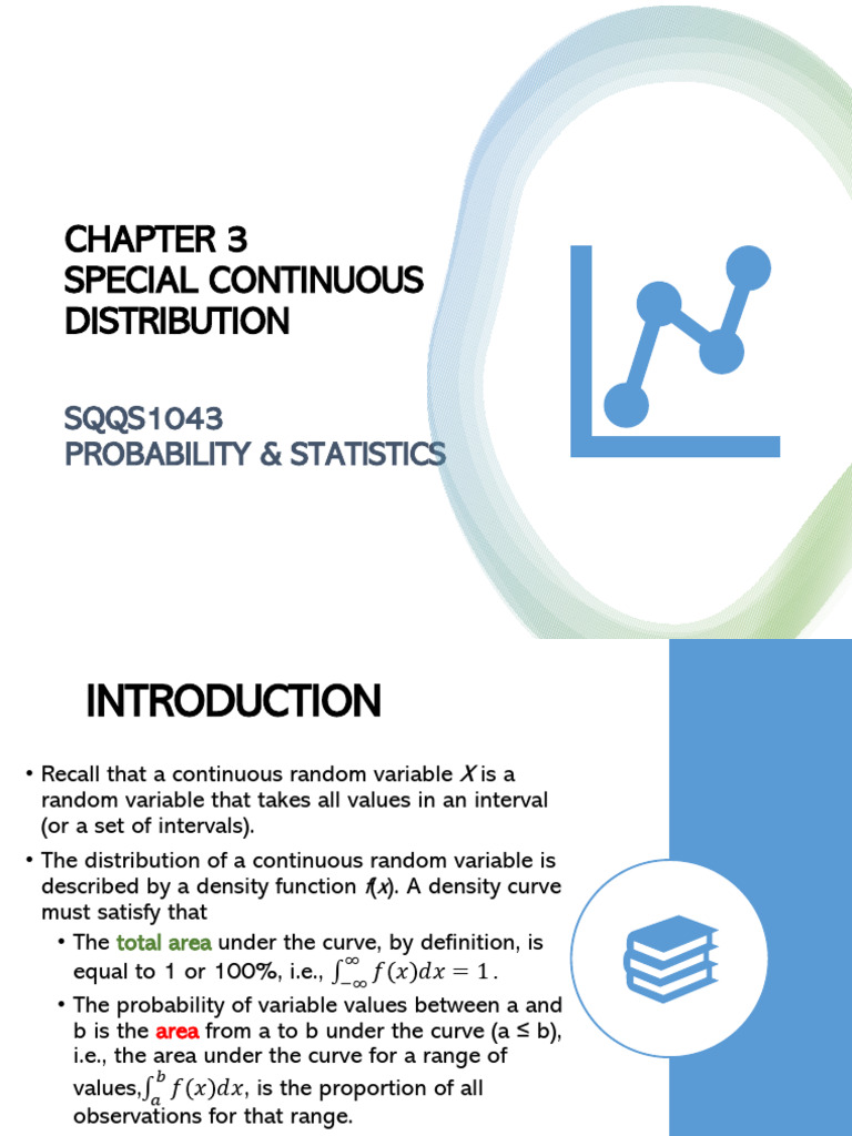 Special Continuous Distributions Explained | PDF | Normal Distribution | Probability Distribution