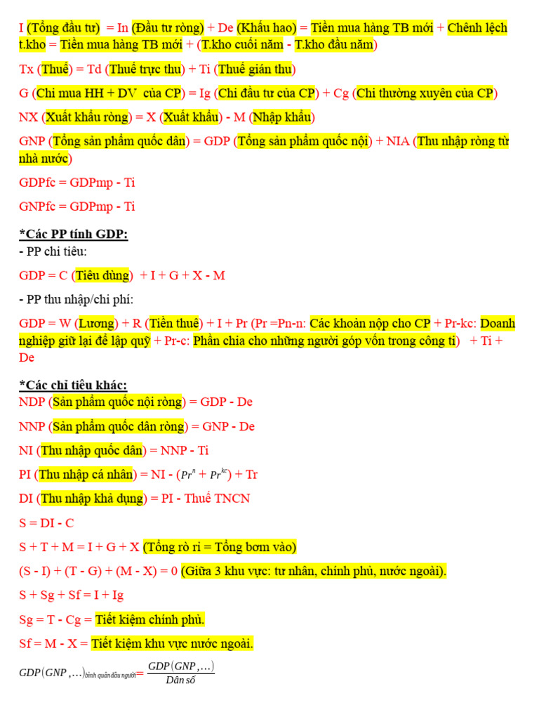 Công TH C KTVM | PDF