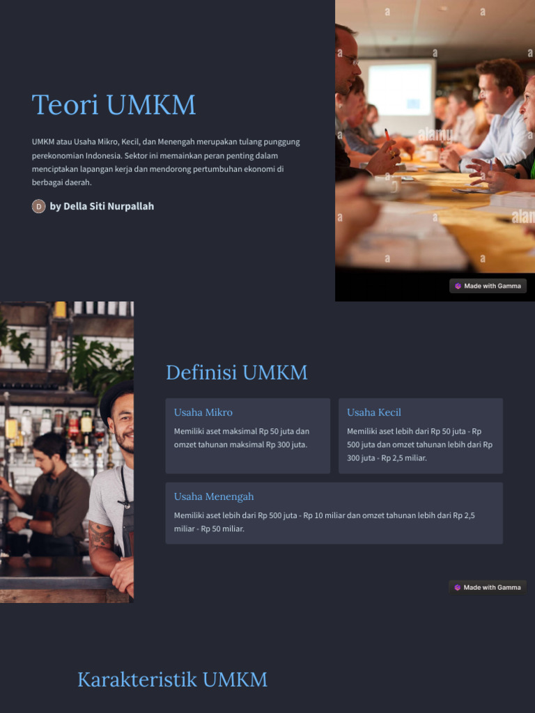 Teori UMKM | PDF
