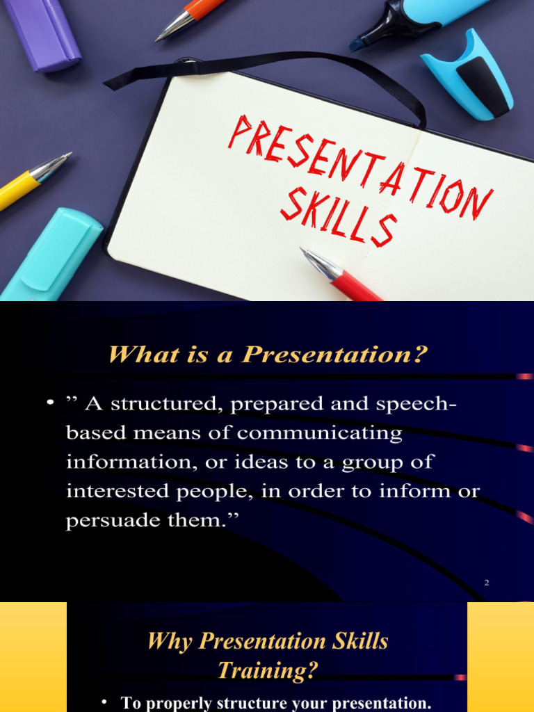 Presentation Skills | PDF