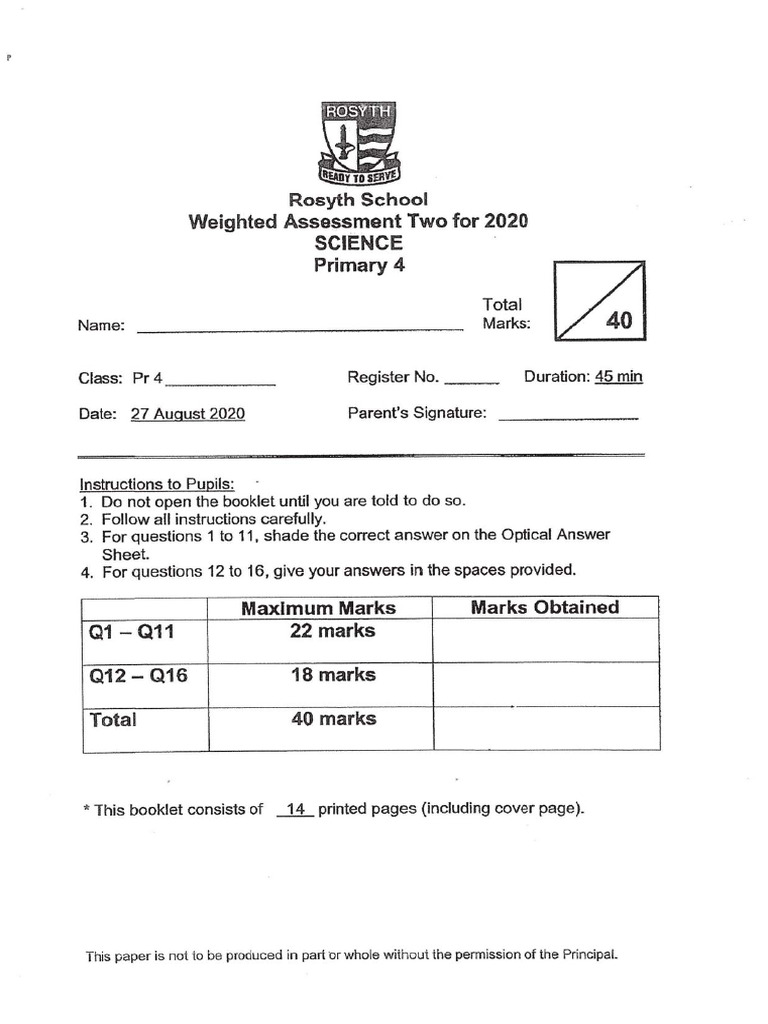 P3 Science Cycles - Making PB | PDF