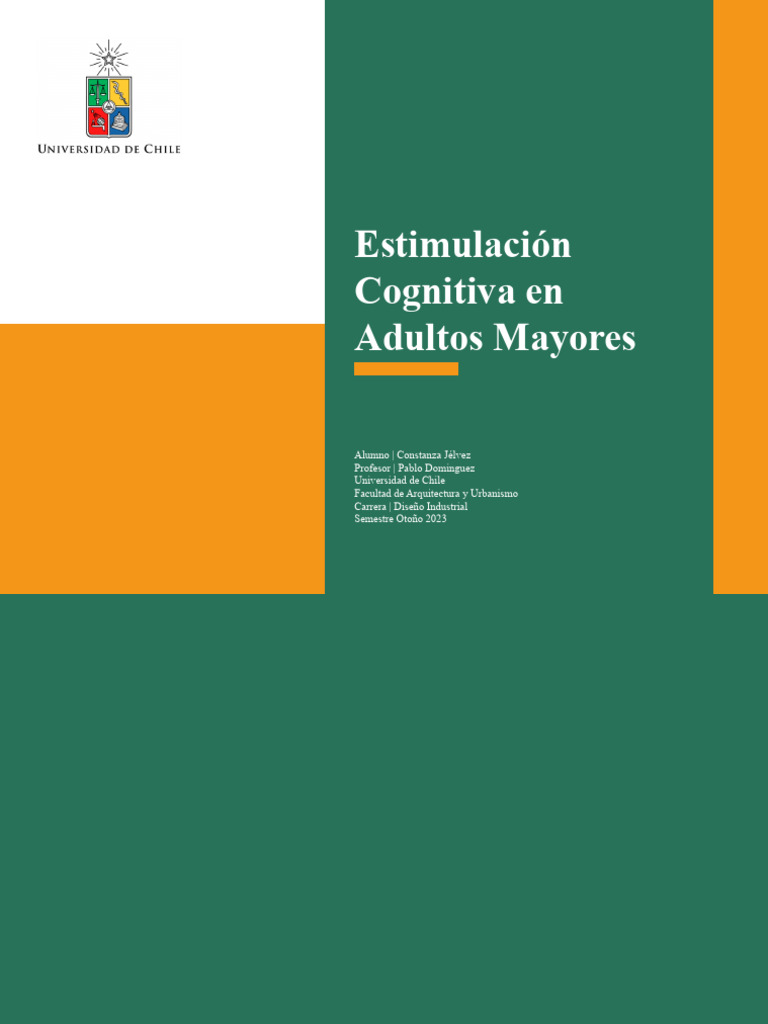 estimulacion-cognitiva-en-adultos-mayores | Descargar gratis PDF | Memoria | Demencia