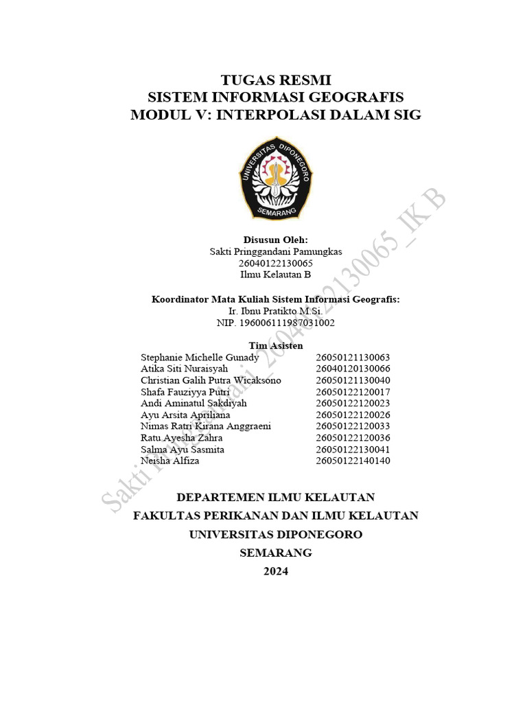 Laporan Modul 5 Sig | PDF | Metode & Bahan Ajar