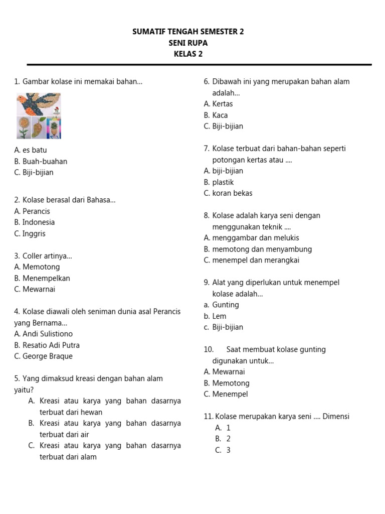 Kolase dan Seni George Braque | PDF