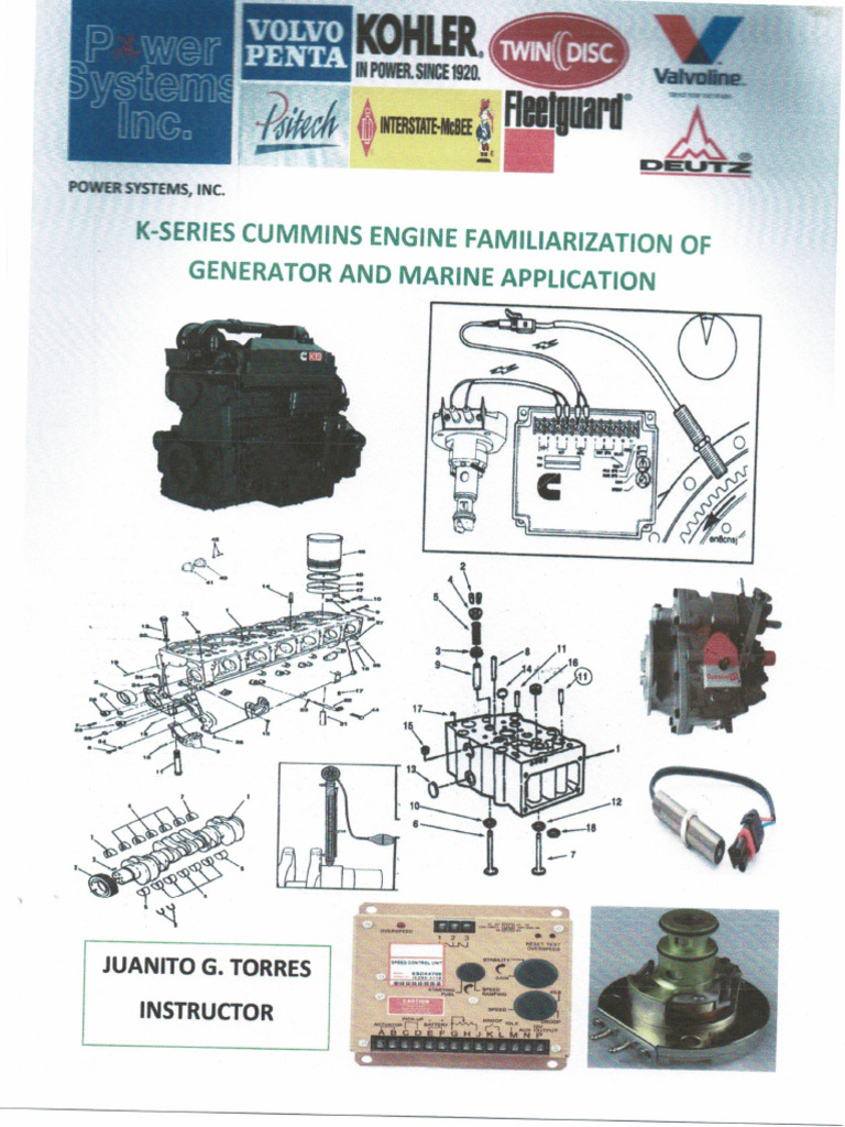 K-Series, Cummins Engine Familiarization-Lube System | PDF
