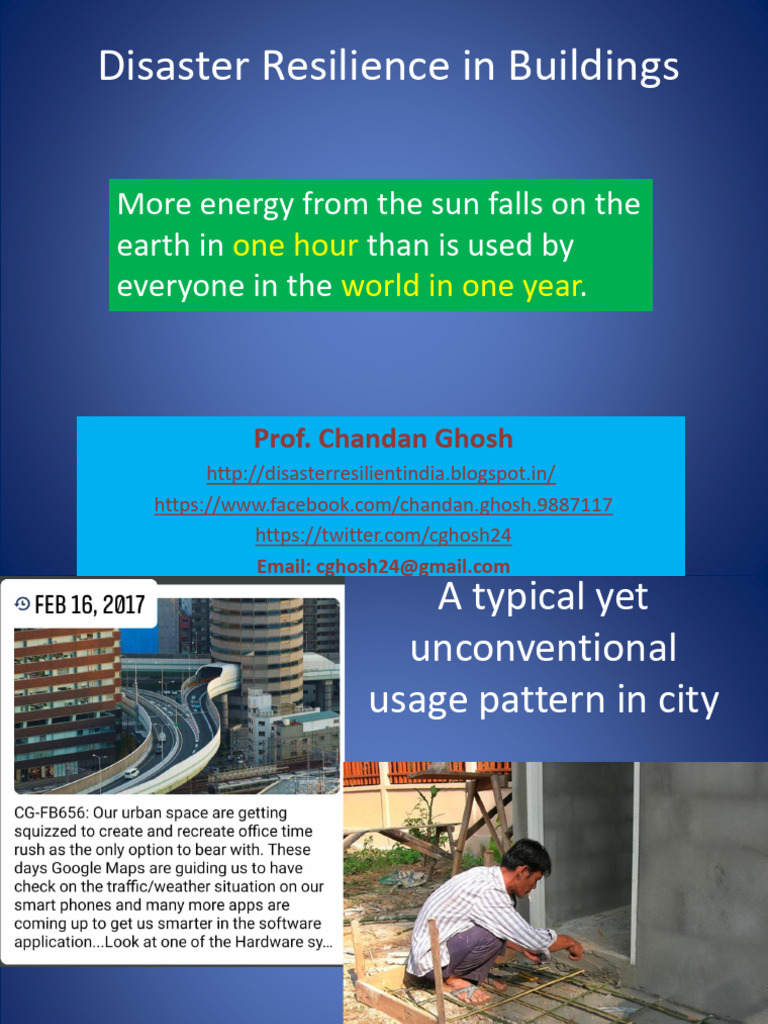 1-Building Up Resiliency in Disasters | PDF | Risk | Flood