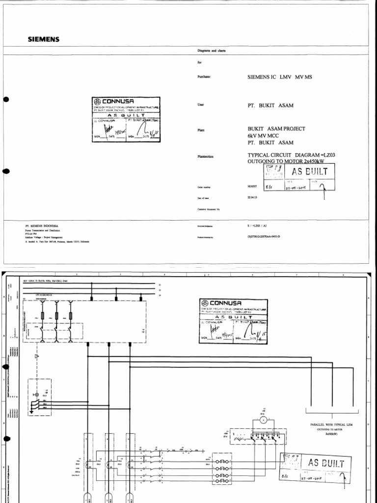 1 MV SCHEMATIC DIAGRAM 6kv SWITCHGEAR MCC SUBSTATION | PDF