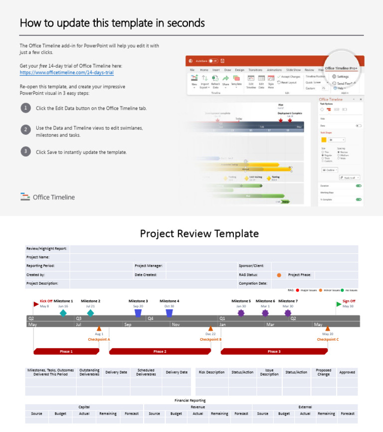 Project Review Template | PDF