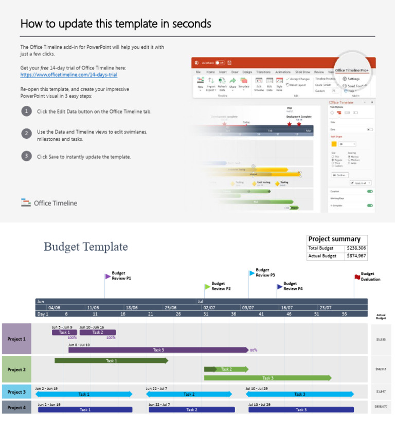 Project Budget Template in Powerpoint | PDF | Computing