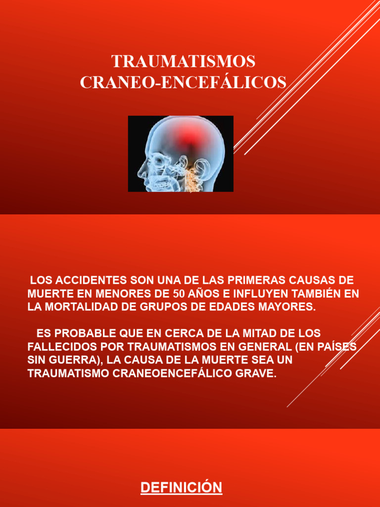 Traumatismos Craneales: Causas y Tratamiento | PDF | Sistema nervioso ...