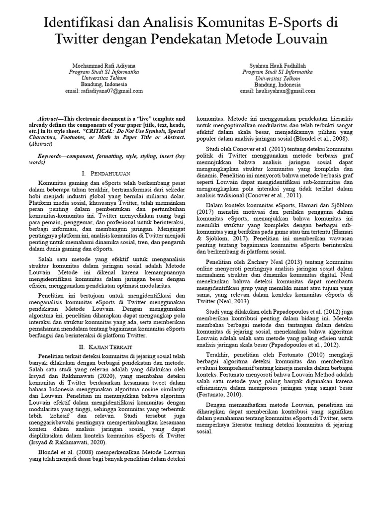 Progress Report-1 Project 2 - Kelompok 9 | PDF