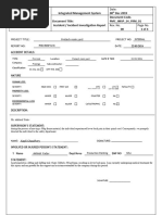 Needlestick Injury Report Form | PDF