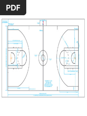 Basketball Court Diagram Pdf