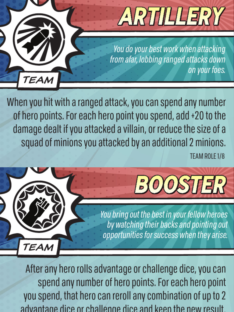 Team Role Cards | Download Free PDF | Military