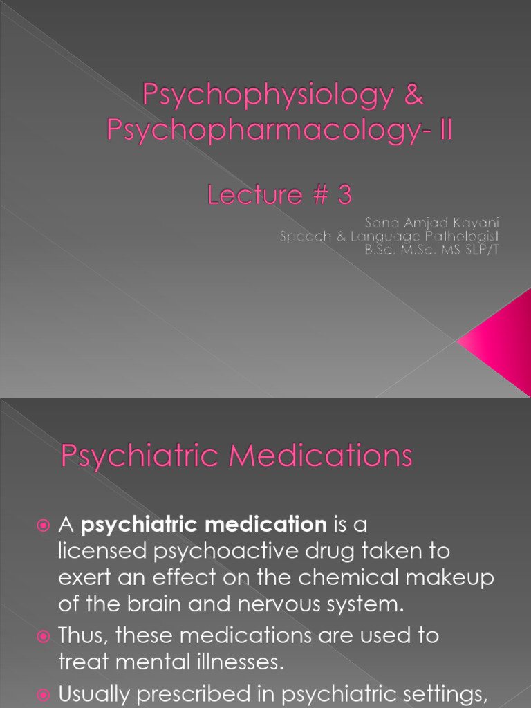 Pharma Lect #3 | PDF