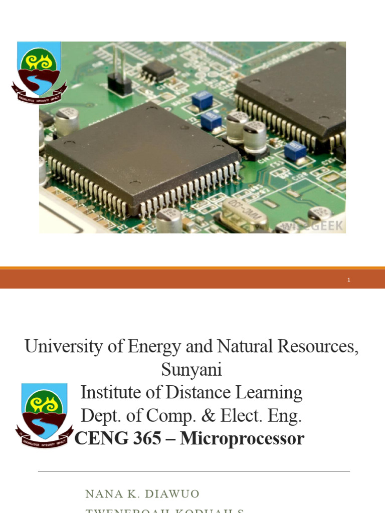 CENG 365 Microprocessor UENR Unit 2 | PDF | Binary Coded Decimal | String (Computer Science)