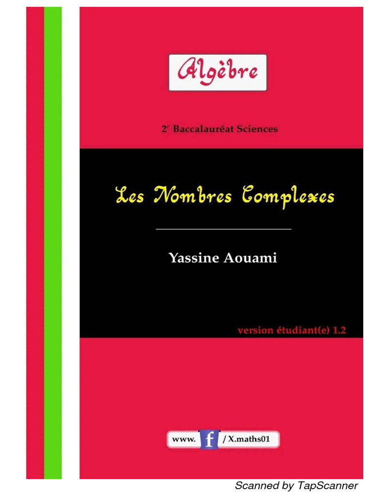 Bac nombre complexe | PDF