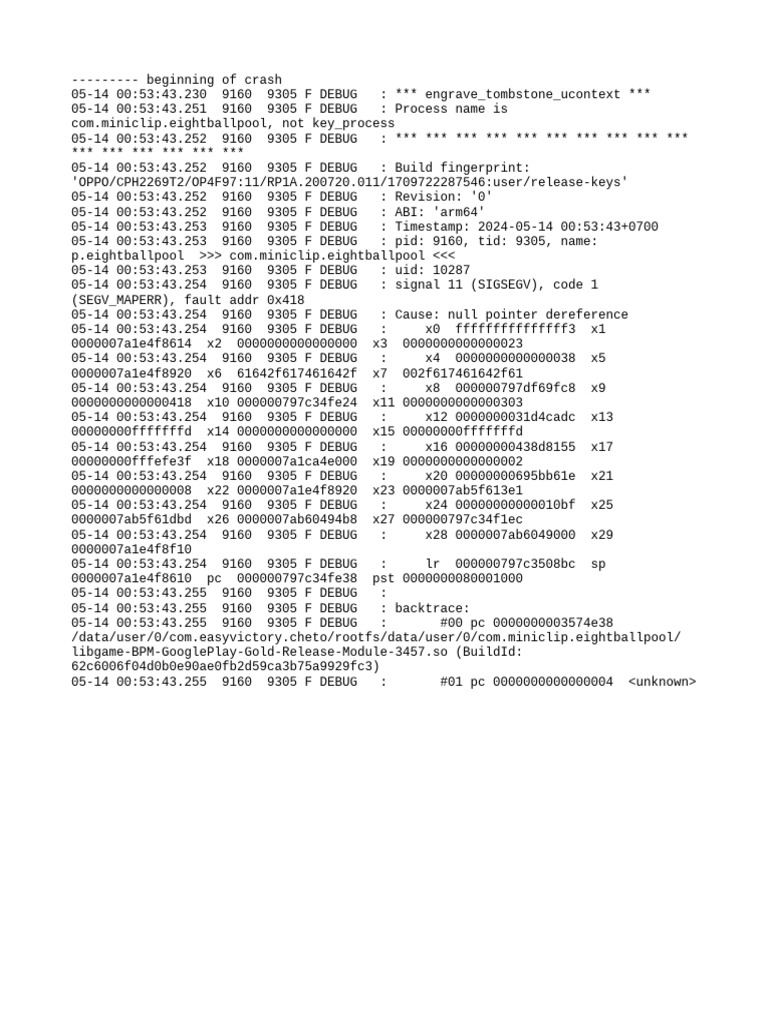 Com - Easyvictory.cheto Logcat | PDF