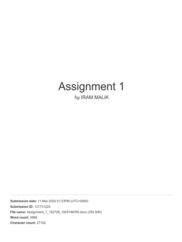 Assignment 1 | Download Free PDF | Critical Thinking | Science