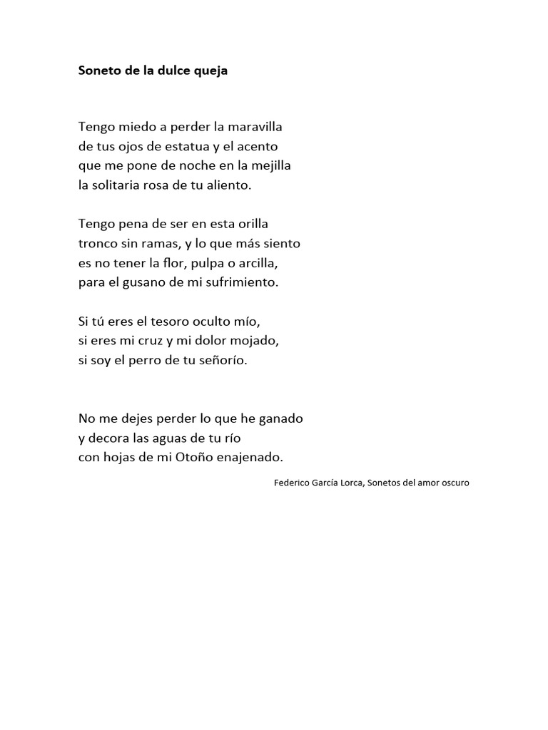 POEMAS PARA RECITAR | PDF