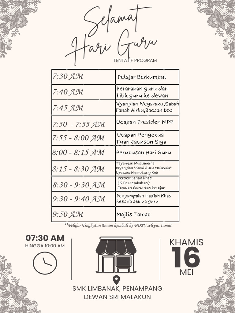 Buku Program Hari Guru | PDF