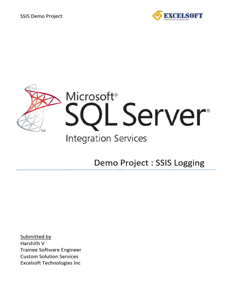 SSIS Demo Project1212 | PDF | Microsoft Sql Server | Data Warehouse